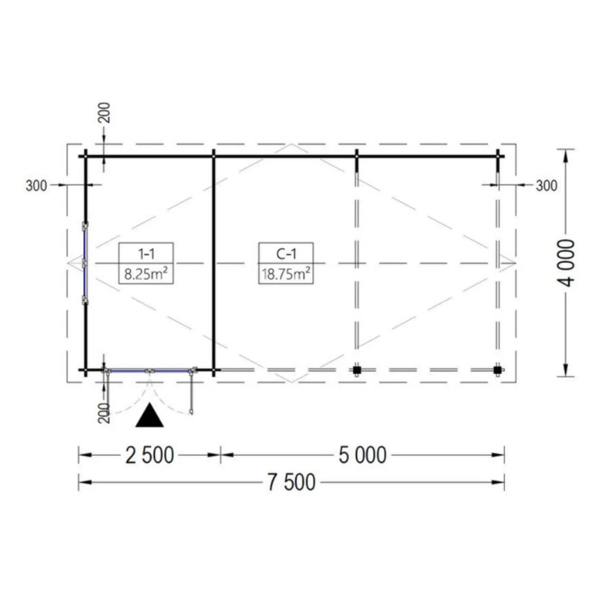 Carport With Shed 30m² (4 M X 7,5 M) | Factory Sale