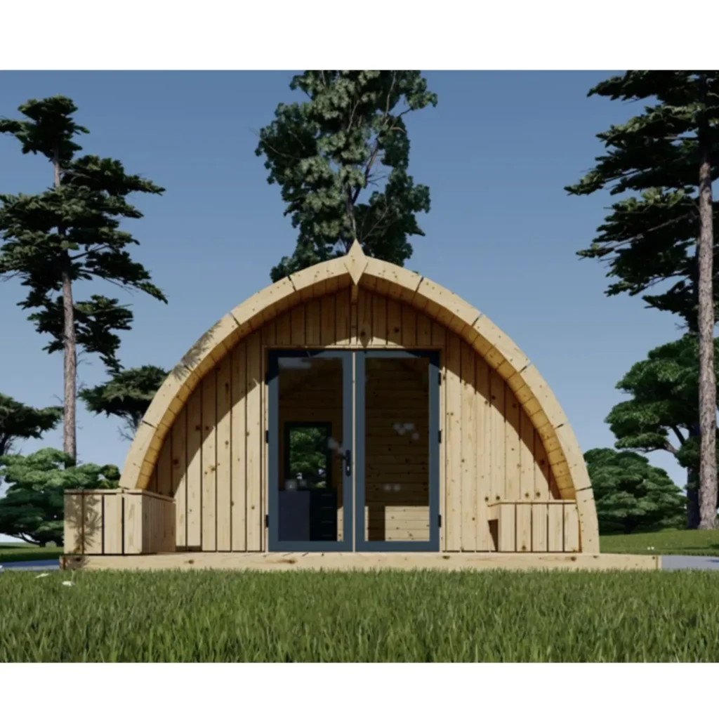 Garden Cabin BRETA (44 Mm), 4×6 M, 24 M² | Factory Sale