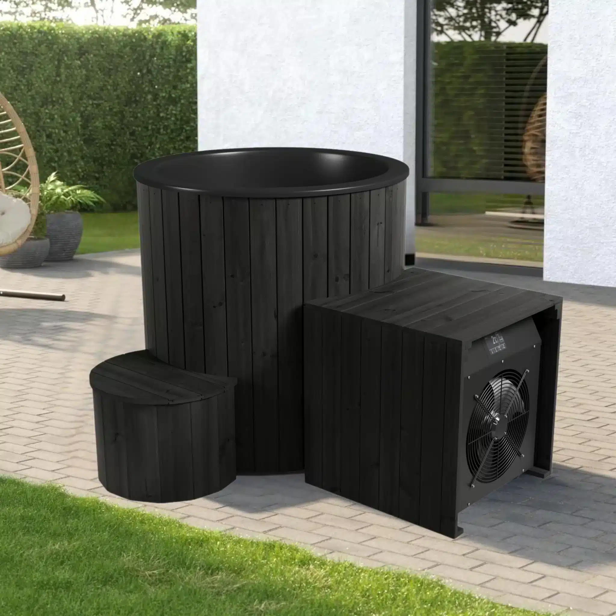 Kylm allas Ukko Ice Veden J hdytin l mmittimell Black Edition