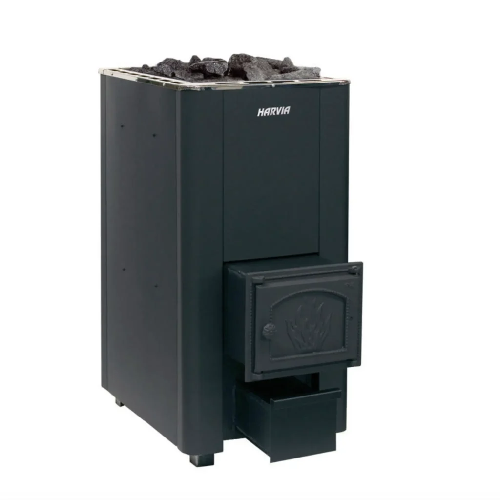 Harvia 50 SL Wood Burning Heater, 20–50 M³ | Factory Sale